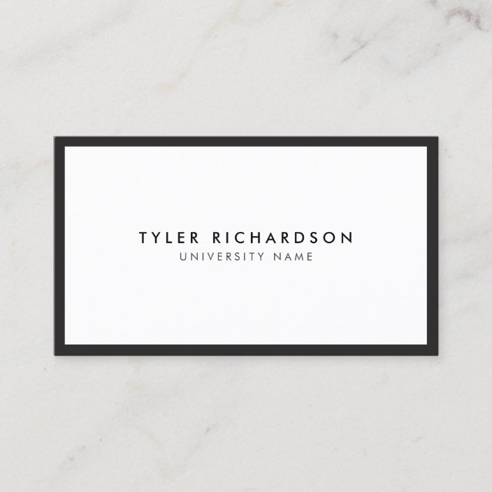 Classic Graduate Student Business Card | Zazzle.com