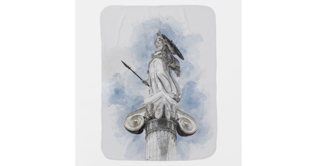 Classic greek statue Athena Baby Blanket | Zazzle