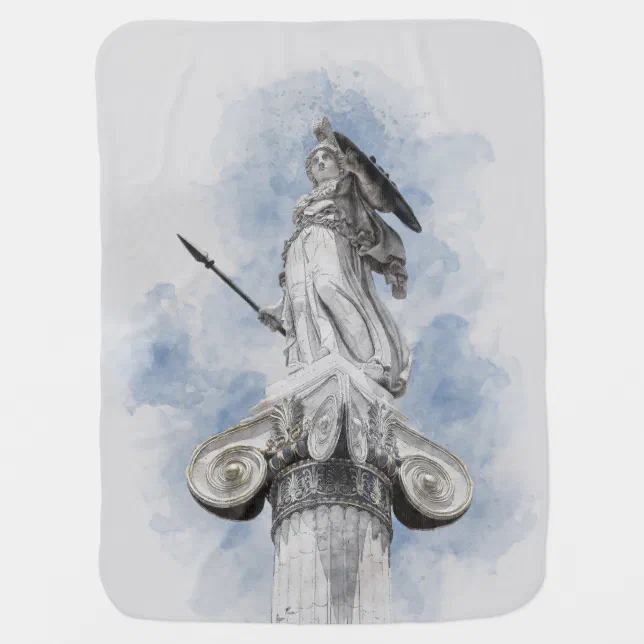 Classic greek statue Athena Baby Blanket | Zazzle