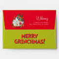 Classic Grinch | Santa Claus Envelope | Zazzle