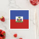 Classic Haitian Flag Paper Napkins | Zazzle