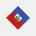Classic Haitian Flag Paper Napkins | Zazzle