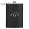 Classic Initials EDITABLE COLOR Personalized Flask | Zazzle