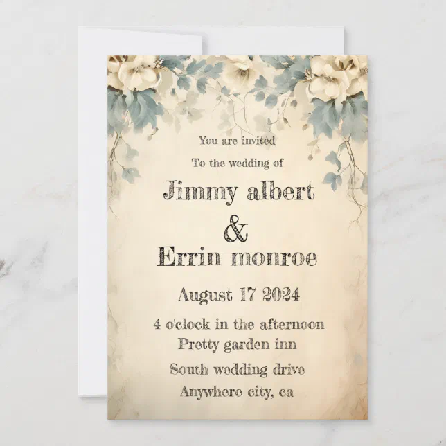 Classic Invitation | Zazzle