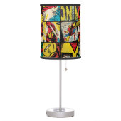 Classic Iron Man Comic Book Pattern Table Lamp | Zazzle