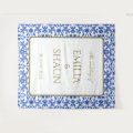 Classic Italian Blue and White Wedding Backdrop | Zazzle