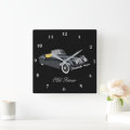 Classic Jaguar Car 'Old Timer' Wall Clock | Zazzle