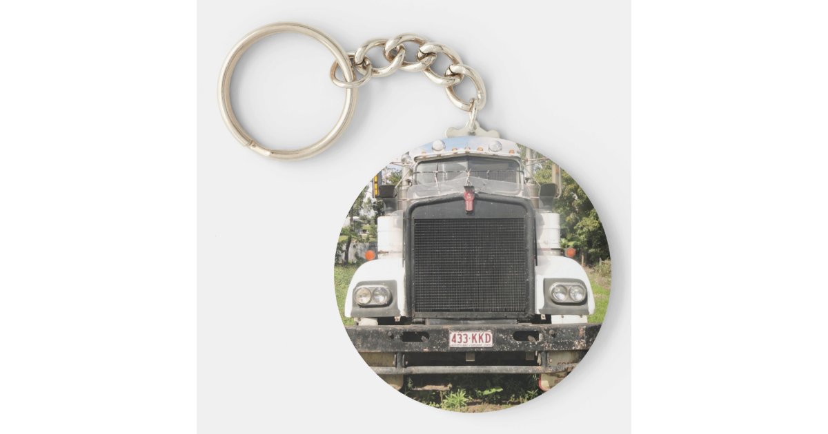Classic Kenworth Truck Keychain | Zazzle