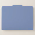 Classic Lavender Blue - Script Monogram File Folder | Zazzle