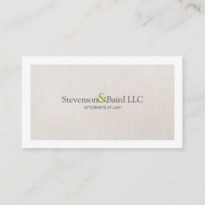 Classic Law Practice Attorney Professional Business Card | Zazzle.com