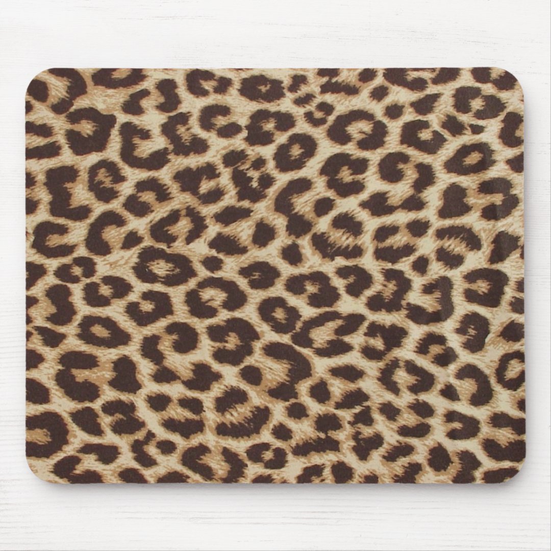 Classic Leopard Print Mousepad | Zazzle
