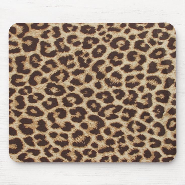 Classic Leopard Print Mousepad | Zazzle