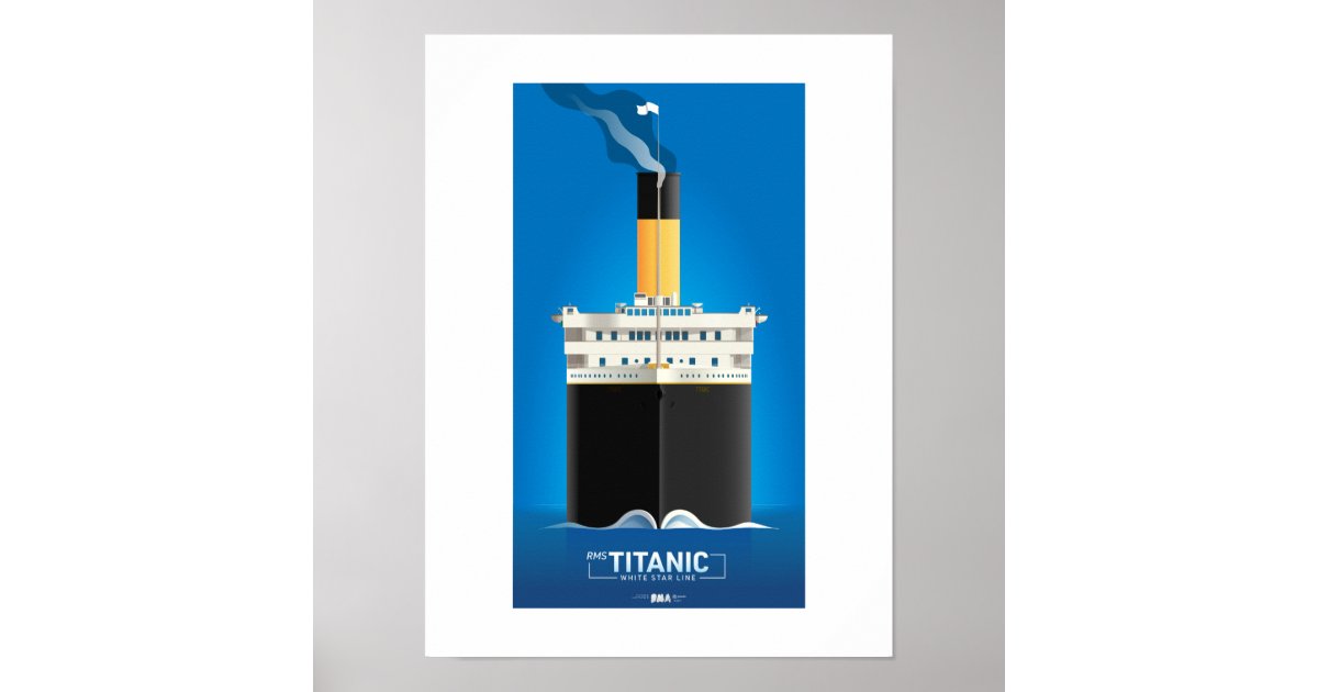 CLASSIC LINER SERIES - RMS Titanic Poster | Zazzle