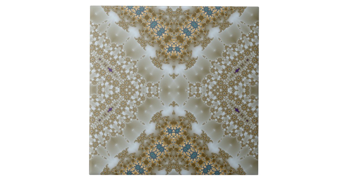 Classic liquid gold ceramic tile | Zazzle