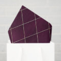Classic Maroon Velvet Argyle Pattern Luxury Tissue Paper | Zazzle