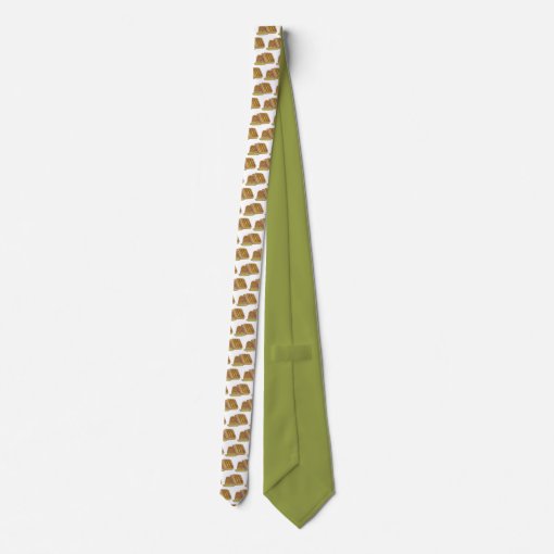 Classic Miami Cuban Sandwich Ham Pork Swiss Cheese Neck Tie | Zazzle