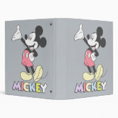 Classic Mickey 3 Ring Binder | Zazzle