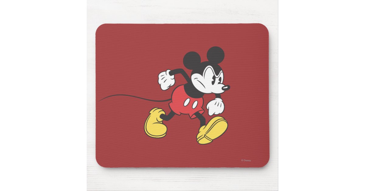 Classic Mickey | Angry Mouse Pad | Zazzle