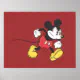 Classic Mickey | Angry Poster | Zazzle
