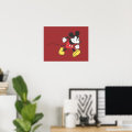 Classic Mickey | Angry Poster | Zazzle