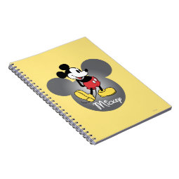 Classic Mickey | Head Icon Notebook | Zazzle