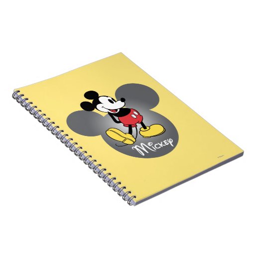 Classic Mickey | Head Icon Notebook | Zazzle