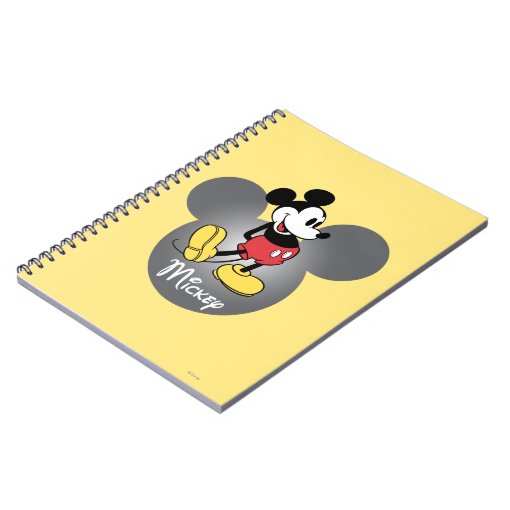 Classic Mickey | Head Icon Notebook | Zazzle