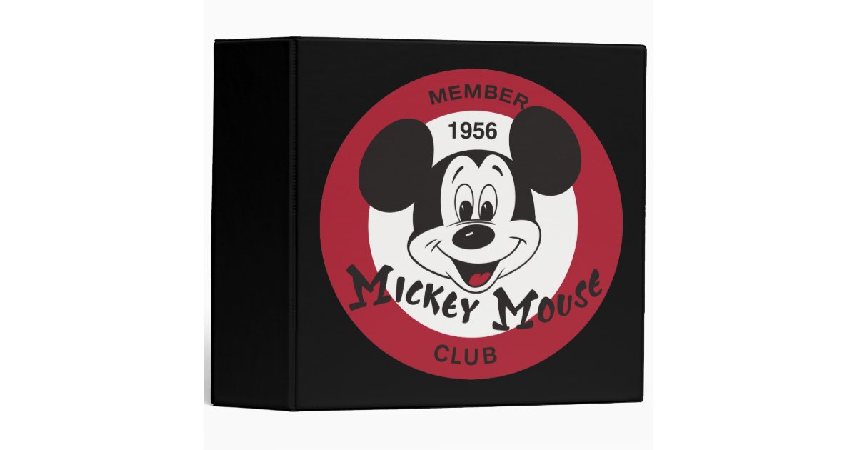 Classic Mickey | Mickey Mouse Club Binder | Zazzle
