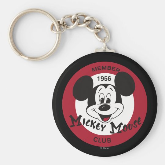 Classic Mickey | Mickey Mouse Club Keychain | Zazzle.com