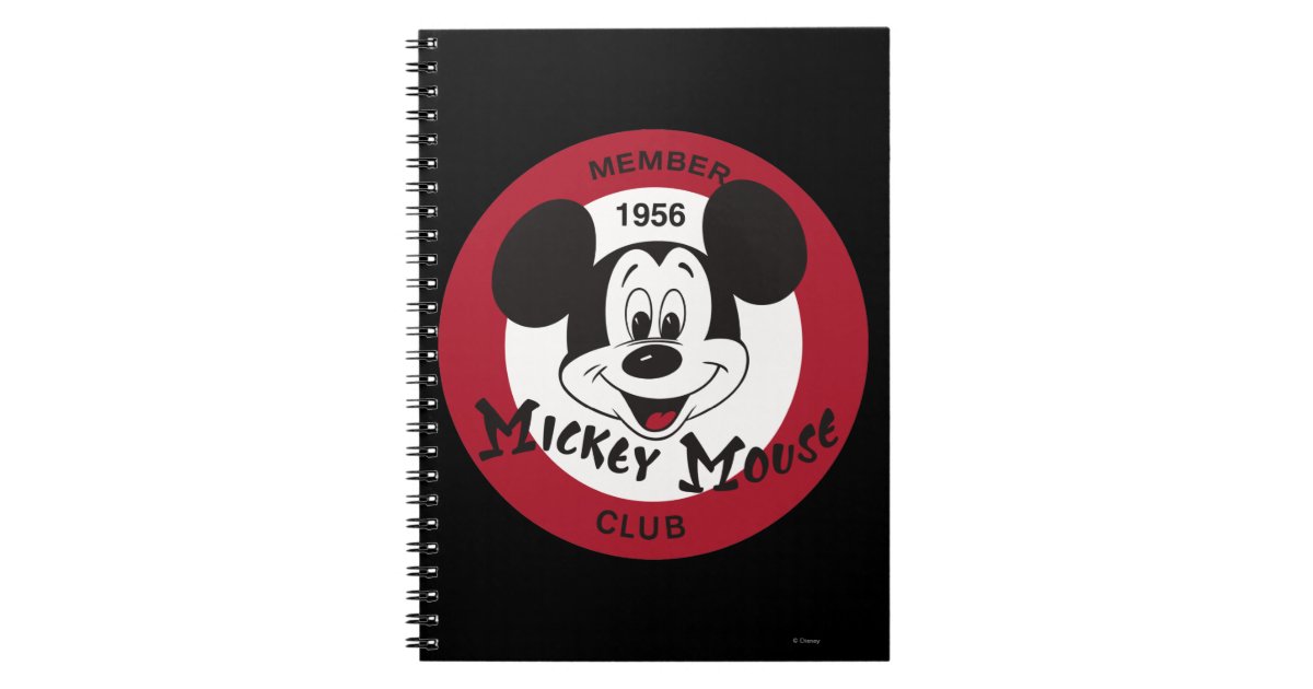 Classic Mickey | Mickey Mouse Club Notebook | Zazzle
