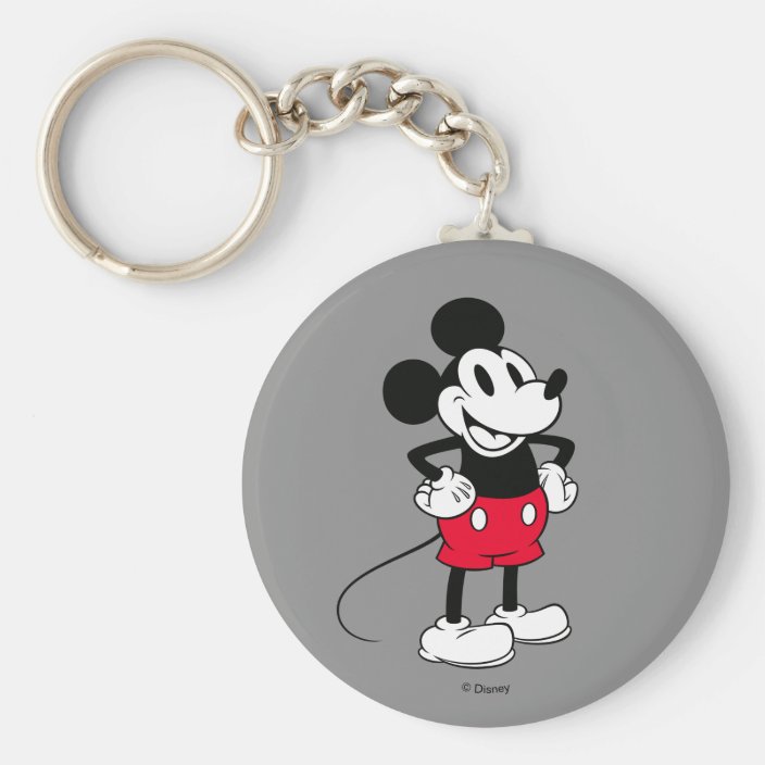 Classic Mickey Mouse | A True Original Keychain | Zazzle.com