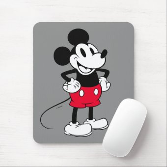 Classic Mickey Mouse | A True Original Mouse Pad | Zazzle