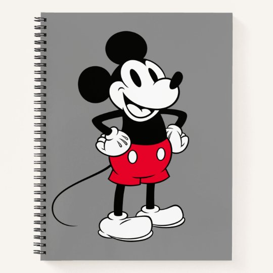 Classic Mickey Mouse | A True Original Notebook | Zazzle.com