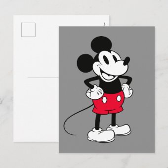 Classic Mickey Mouse | A True Original Postcard | Zazzle