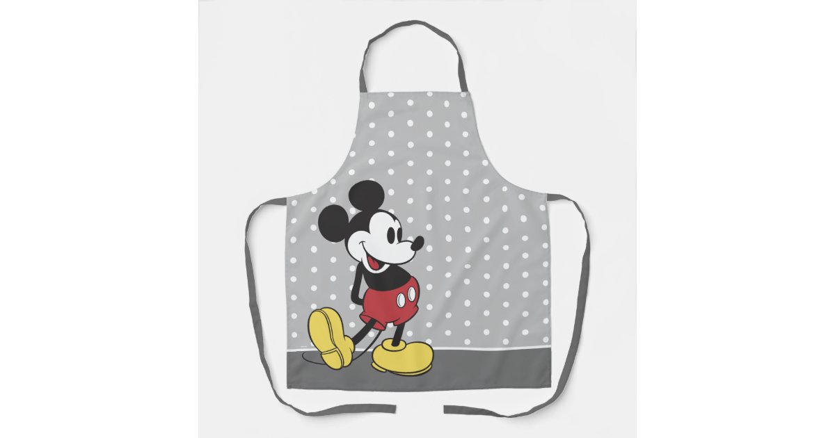 Classic Mickey Mouse Apron | Zazzle