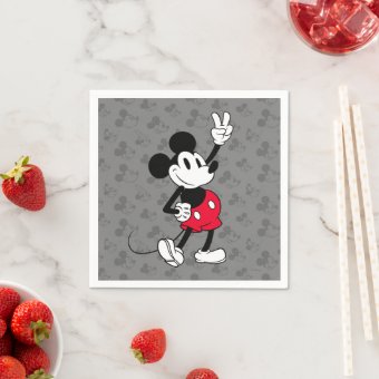 Classic Mickey Mouse | Cool Beyond Years Napkins | Zazzle