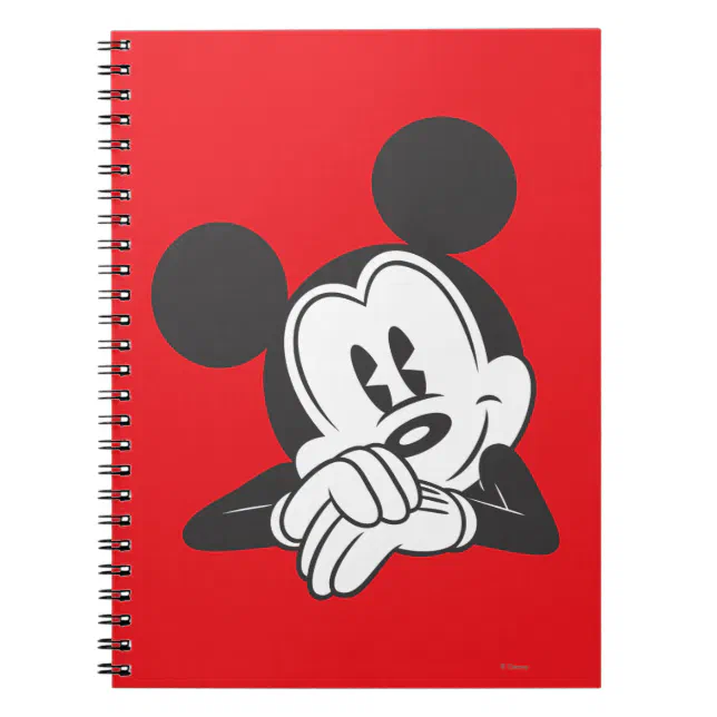 Classic Mickey Mouse | Cute Portrait Notebook | Zazzle