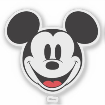 Classic Mickey Mouse | Family Vacation Sticker | Zazzle