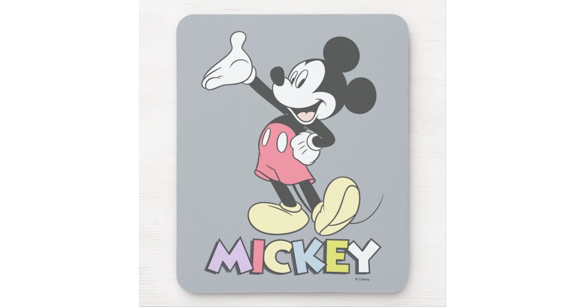 Classic Mickey Mouse Pad | Zazzle