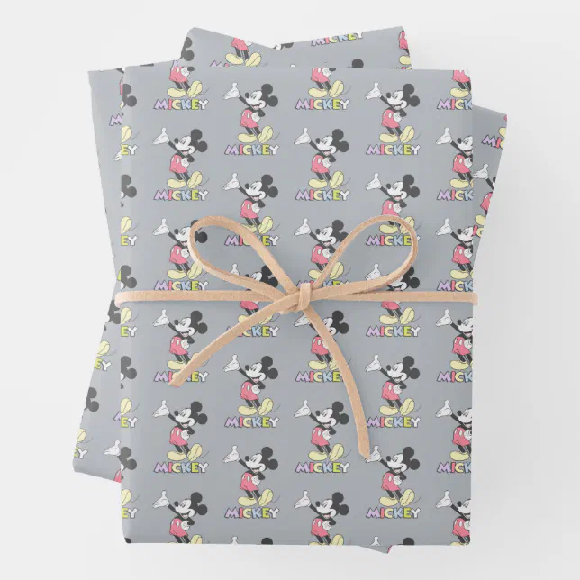 Classic Mickey Wrapping Paper Sheets | Zazzle