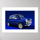 Classic Mini Racing Artwork Poster | Zazzle.com