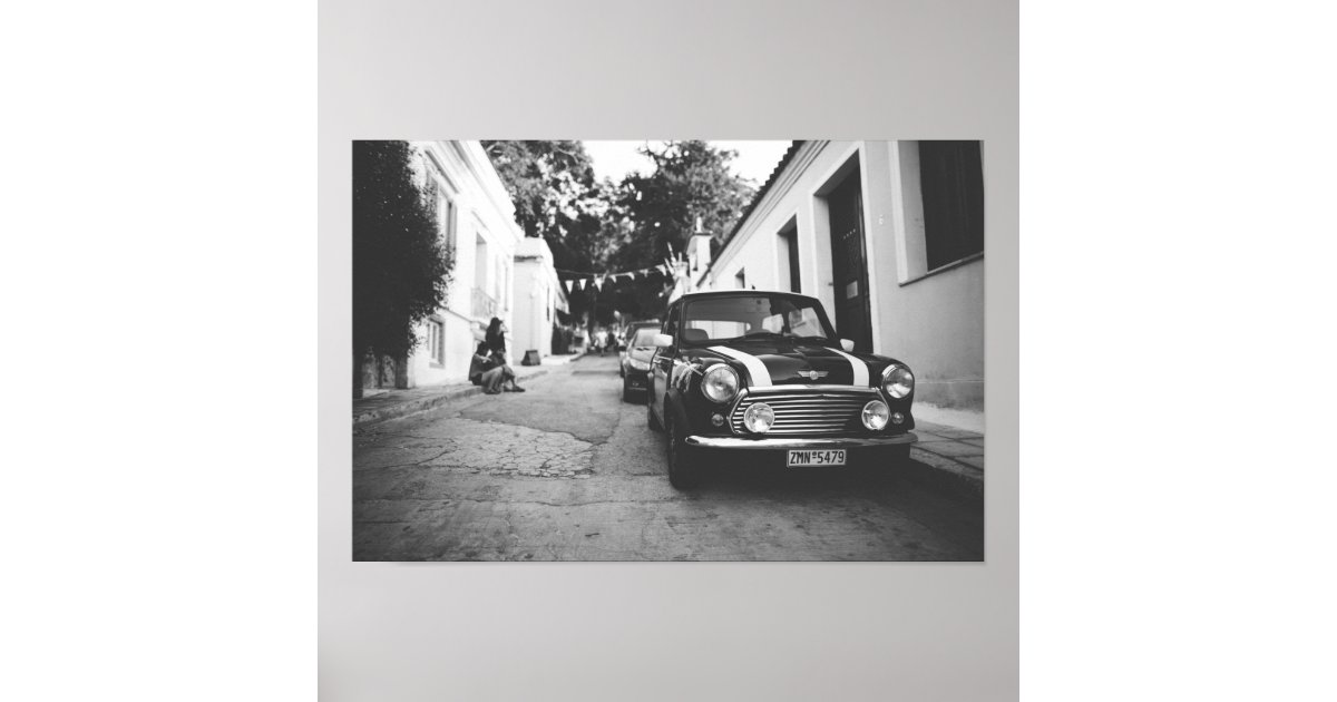 Classic Mini Poster | Zazzle