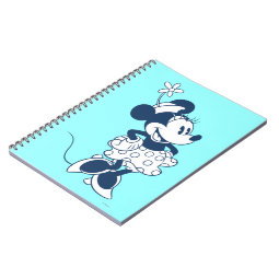 Classic Minnie | Blue Hue Notebook | Zazzle