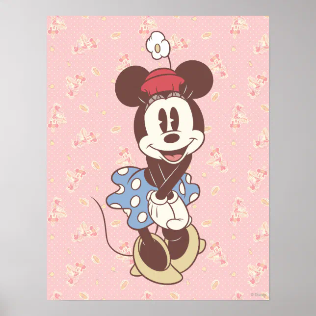 Classic Minnie Mouse Poster | Zazzle