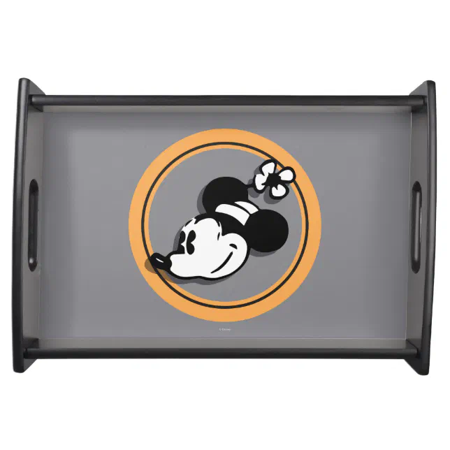Classic Minnie Mouse Serving Tray | Zazzle