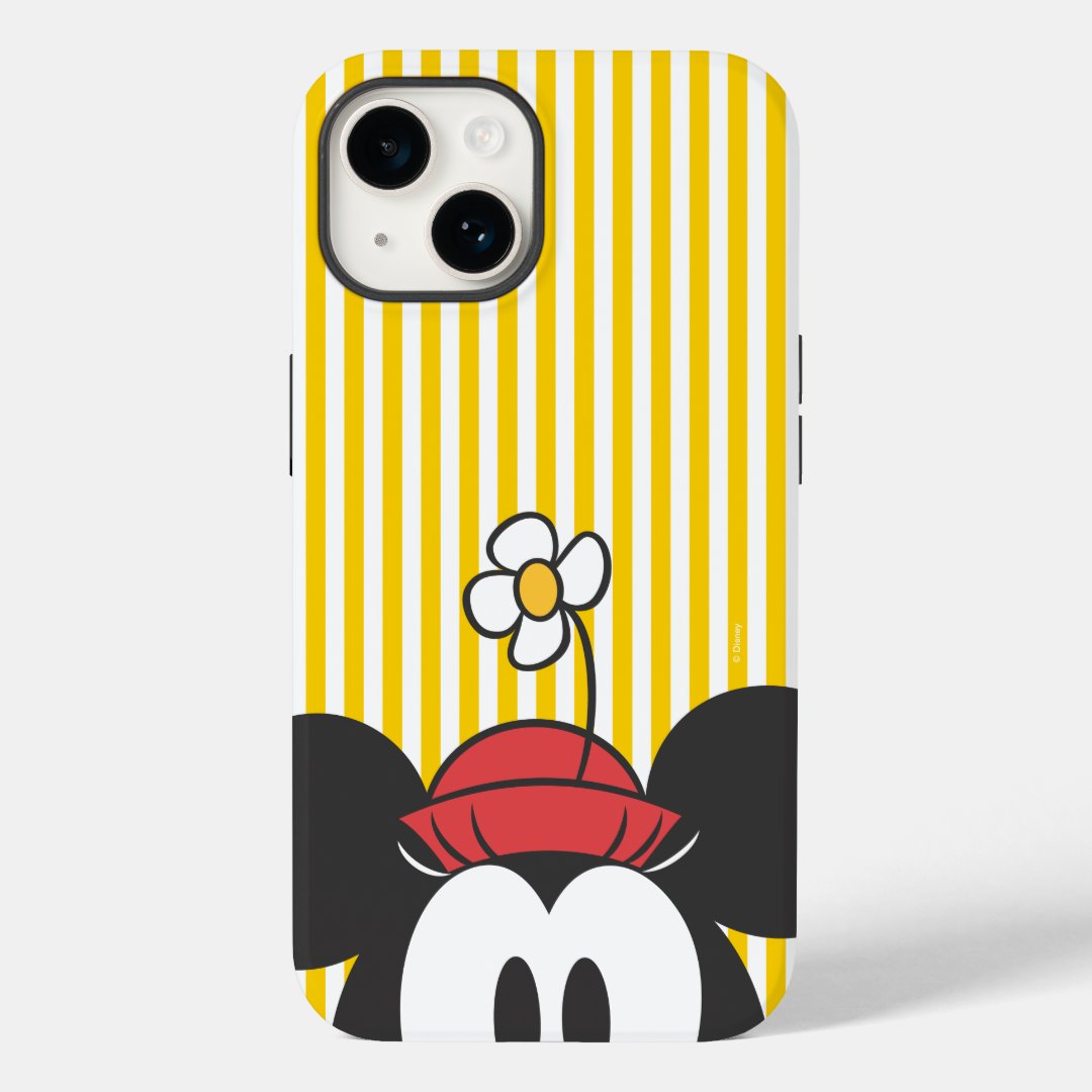 Classic Minnie | Peek-a-Boo Case-Mate iPhone Case | Zazzle