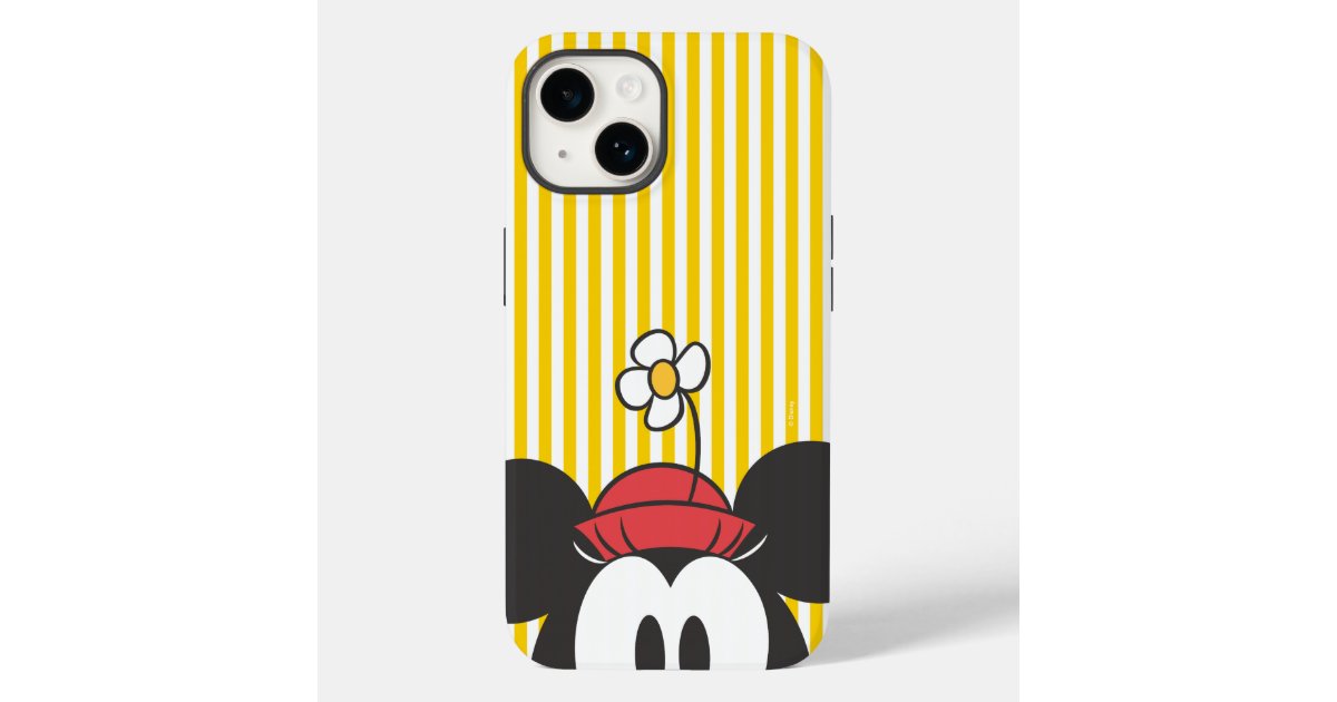 Classic Minnie | Peek-a-Boo Case-Mate iPhone Case | Zazzle