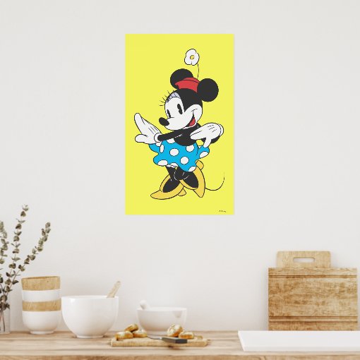 Classic Minnie | Sweet Poster | Zazzle