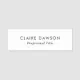 Classic Modern Minimal Custom Name Tag | Zazzle