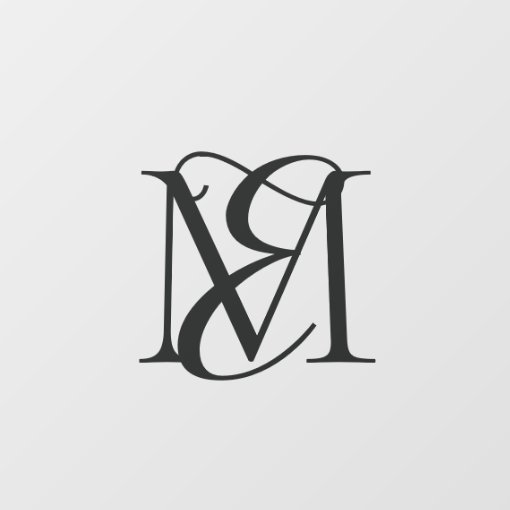 Classic Monogram Traditional Calligraphy Wedding Floor Decals | Zazzle